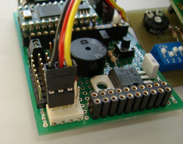 Scheda robot con CB220